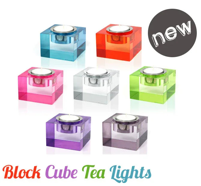 Colour blocking with Block - new tea light holders and coasters – Red Candy