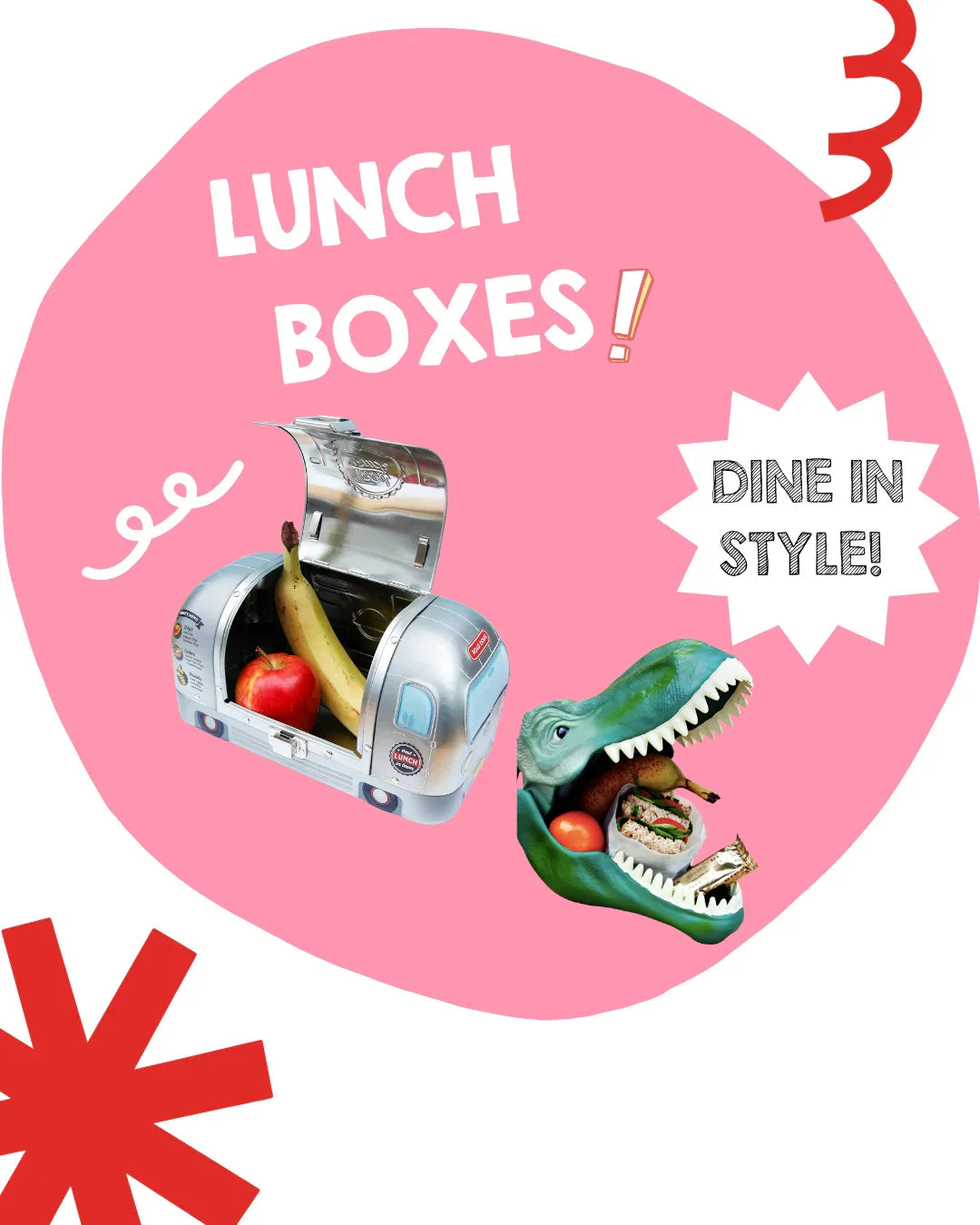 Lunch Boxes & Tins – Red Candy