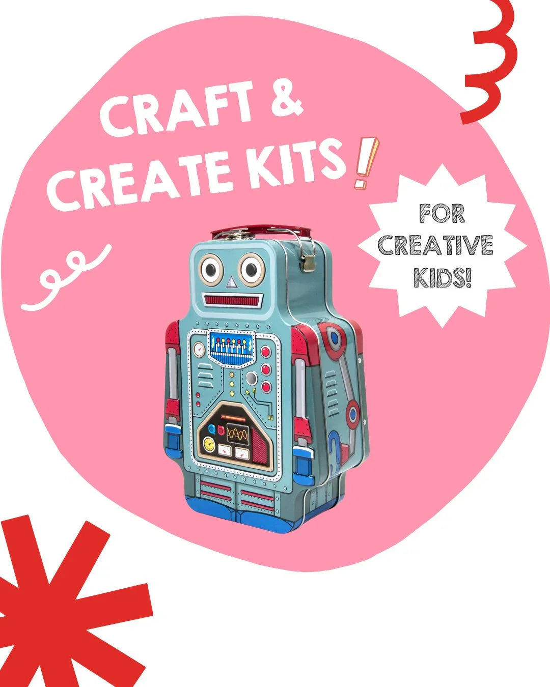Craft & Create Kits – Red Candy