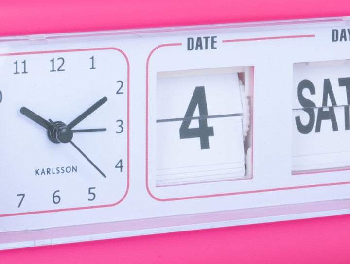 Alarm Clock Data Flip - Bright pink - Redcandy – Red Candy